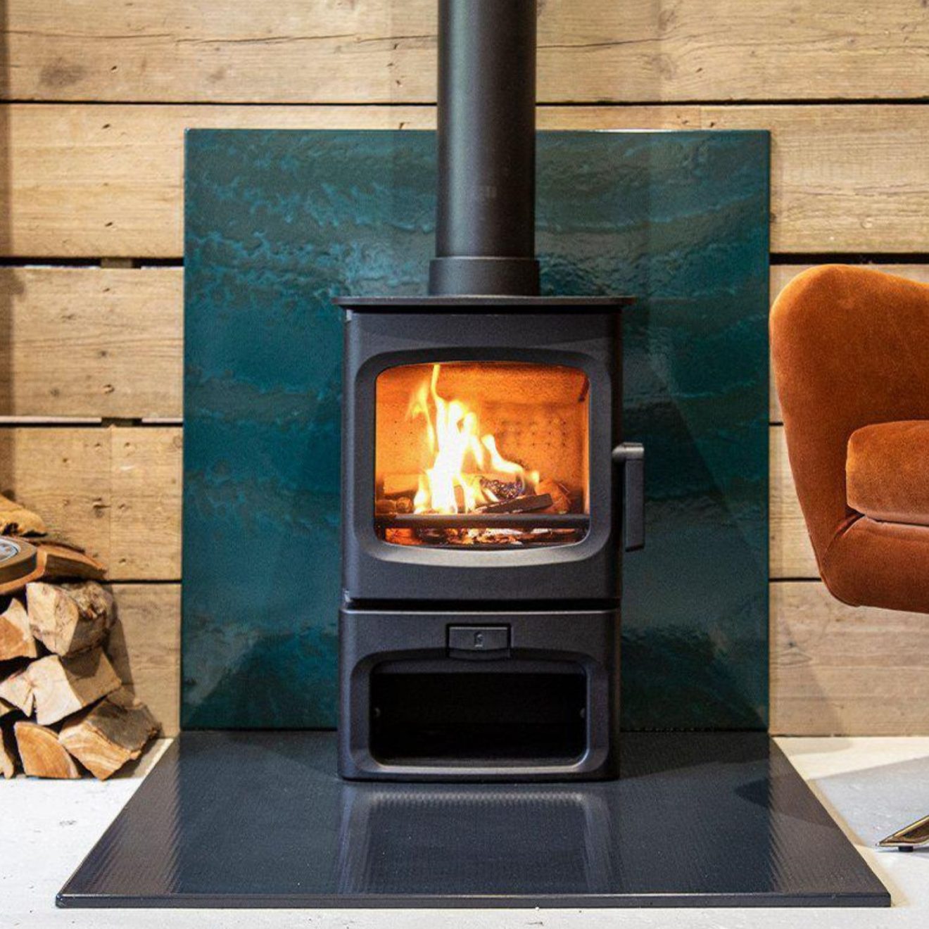 Charnwood Haven Wood Fired Range Cooker - Sandpits Heating Centre
