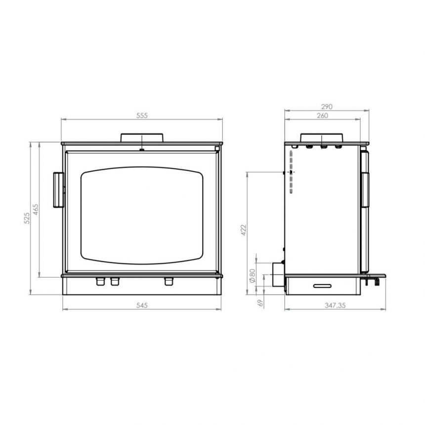 Clock Blithfield 5 MF - Sandpits Heating Centre